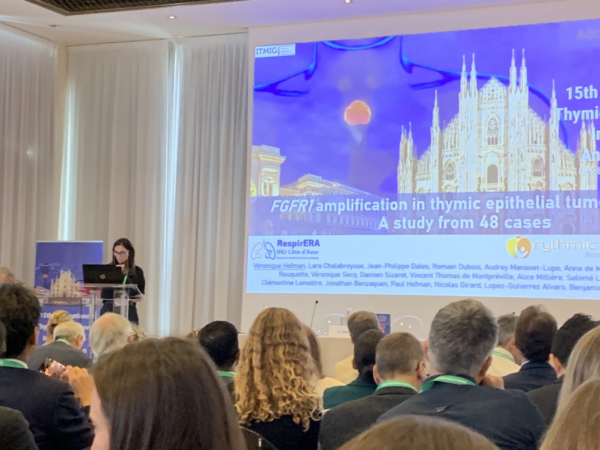 ITMIG 2025: Véronique Hofman presents an innovative study on thymic ...